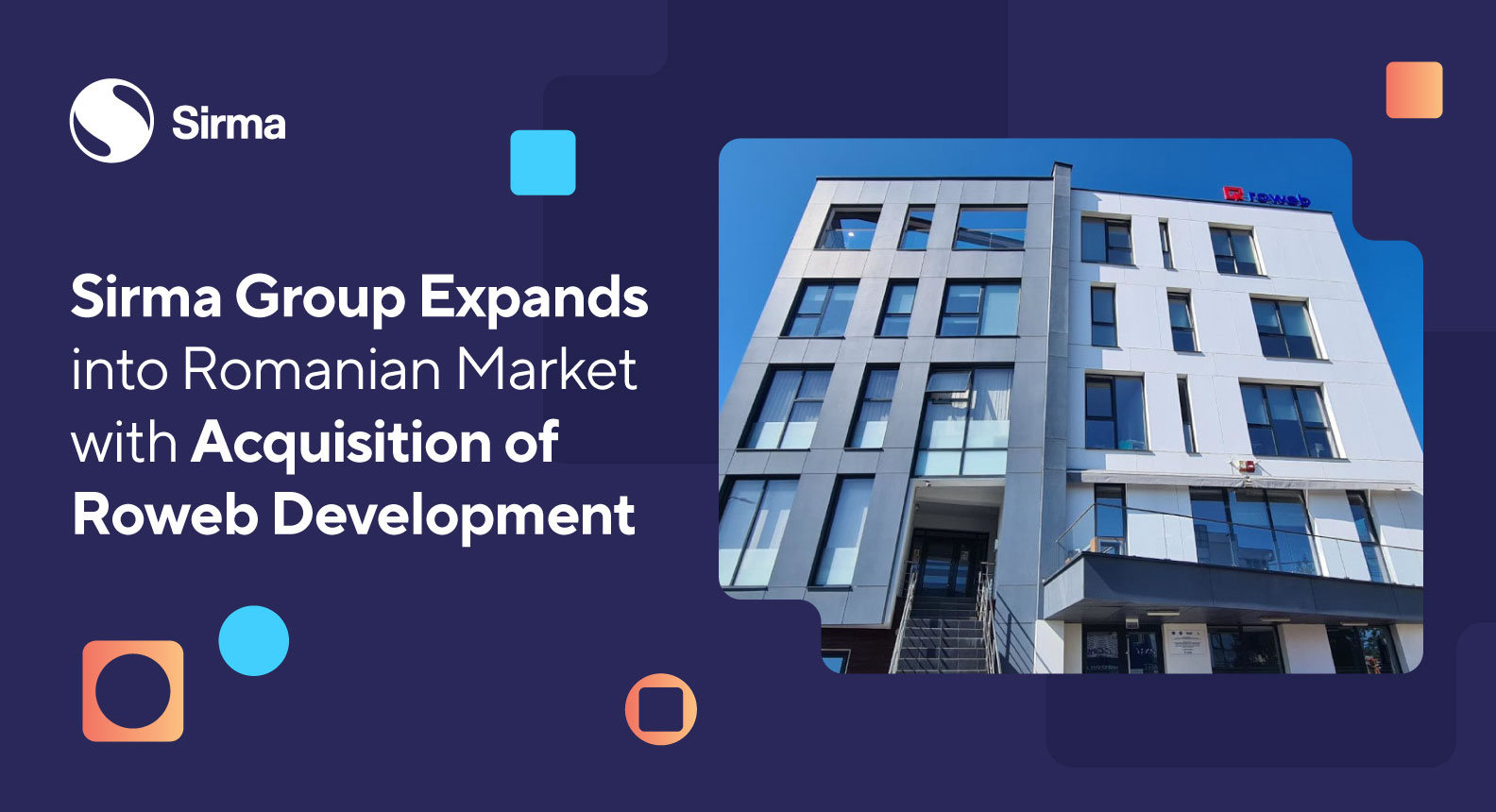 Sirma Group Expands into Romanian Market - Sirma